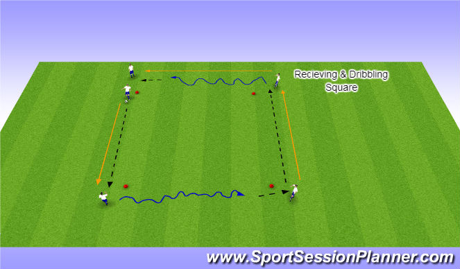 Football/Soccer: Receiving the Ball on the Back Foot - U8 Welty ...