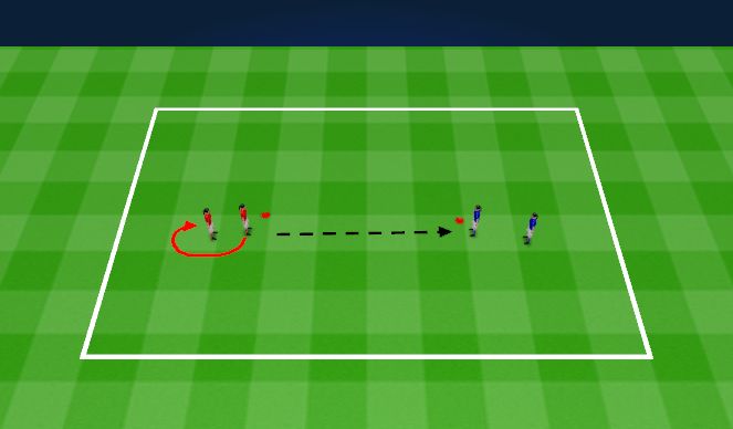 Football/Soccer: U8-9 (Technical: Passing & Receiving , Beginner)