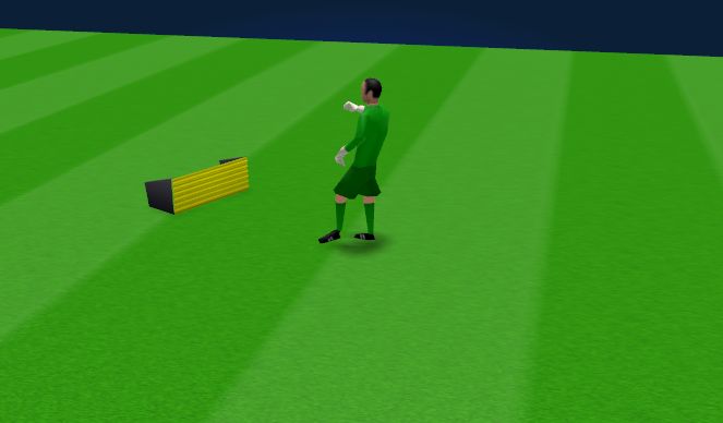 Football/Soccer: Claire (Goalkeeping: General, Difficult)