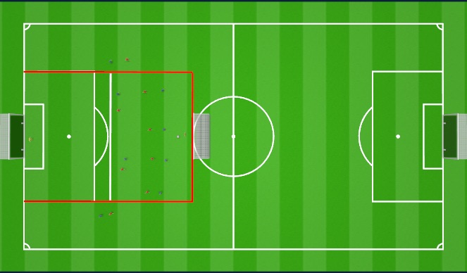 Football/Soccer: High-block and pressing (Academy: High-block and press ...
