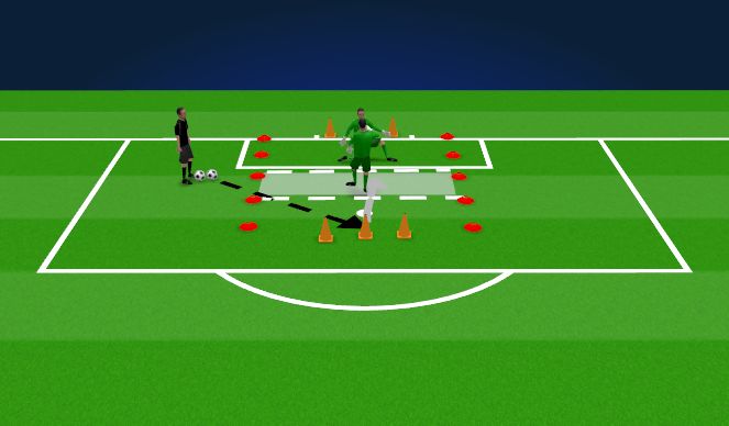 Football/Soccer: Session Ideas (Goalkeeping: General, Moderate)