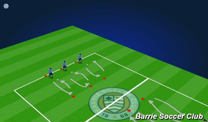 Football/Soccer: Building the foundation (Technical: Coerver/Individual Skills, Academy Sessions)