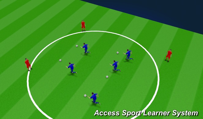 Football/Soccer: training session (Functional: Midfielder, Academy ...