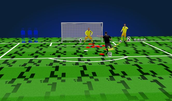 Football/Soccer: GK Session - Reactions (1/12/23) (Goalkeeping ...