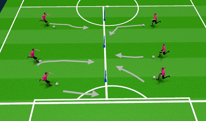 Football/Soccer: U7/U8 (Technical: Attacking and Defending Skills, Moderate)