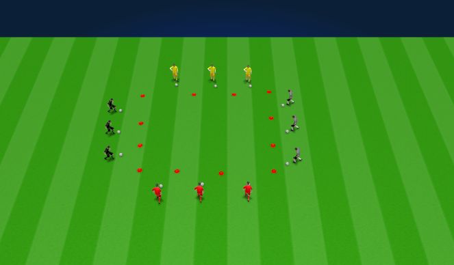 Football/Soccer: U9/10 Winter Skill Centre - Session #8 (Dribbling ...