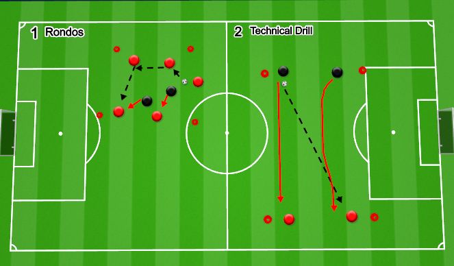 Football/Soccer: Defensive Shape 2 (1-3-5-2) (Tactical: Defensive ...