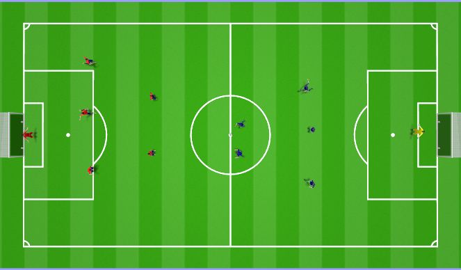 Football/Soccer: S3A - Passing & Receiving (U6) (Technical: Passing & Receiving , Moderate)