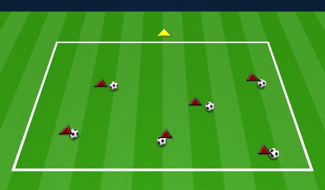 Football/Soccer: RED LIGHT GREEN LIGHT (Technical: Dribbling and RWB ...