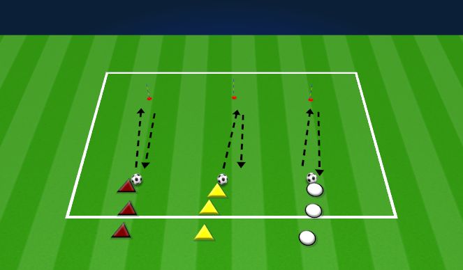 Football/Soccer: RELAYS (Technical: General, Beginner)