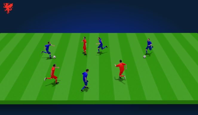 Football/Soccer: Dribbling to Pass (Technical: Passing & Receiving ...