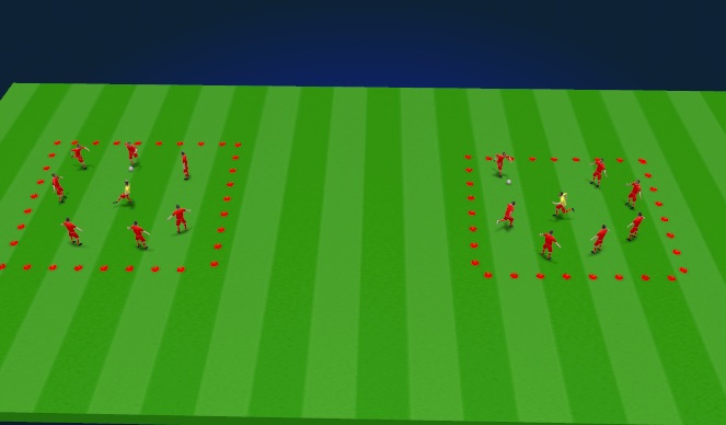 Football/Soccer: Possession Session - AFC Assessment Under 16s (Tactical: Possession, Moderate)