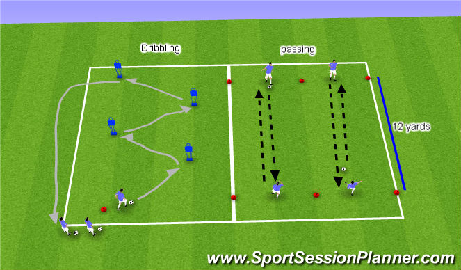 Football/Soccer: U/10S Pre-Season (Technical: Ball Control, Beginner)