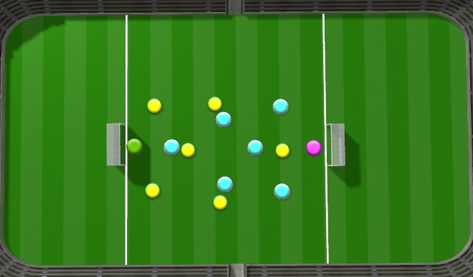 Football/Soccer: Small sided matchplay (Small-Sided Games, Moderate)