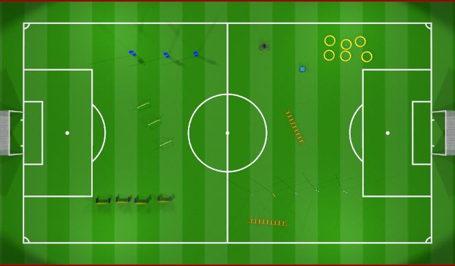 Football/Soccer: ACADEMY WEEK #6 SESSION 1 (Technical: General, Beginner)