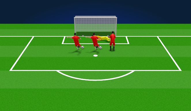 Football/Soccer: Low Ball Recovery (Goalkeeping: Warm-ups, Moderate)