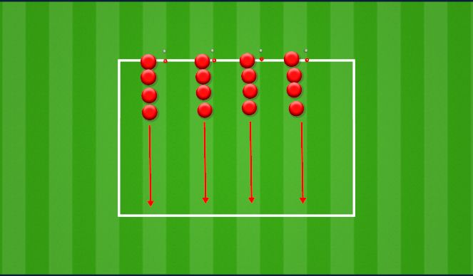 Football/Soccer: Felician Winter 7 Switching the point of attack ...