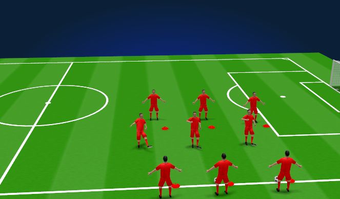 Football/Soccer: Passing - drill 2 (Technical: Passing & Receiving ...