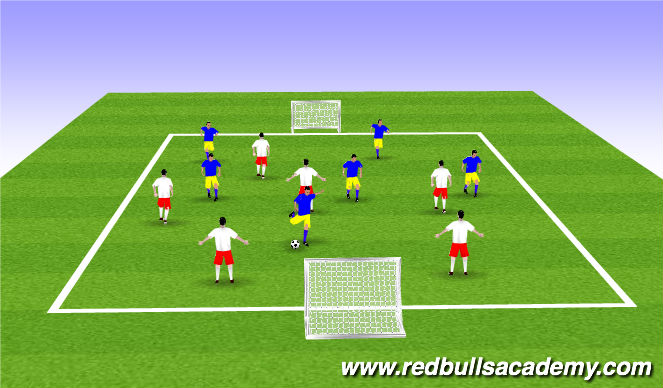 Football/Soccer: Moves - pressure in front - scissors u10 (Technical ...