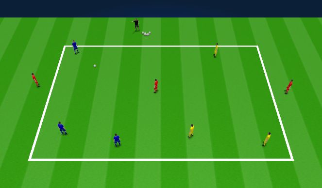 Football/Soccer: U9s pre match warm up (Warm-ups, Beginner)