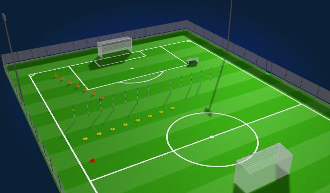 Football/Soccer: test 2 (Academy: Mid-block and press, Academy Sessions)