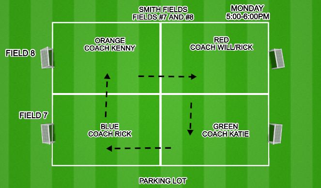 Football/Soccer: GLACIER SURF ACADEMY FIELD MAPS and ROTATION ...