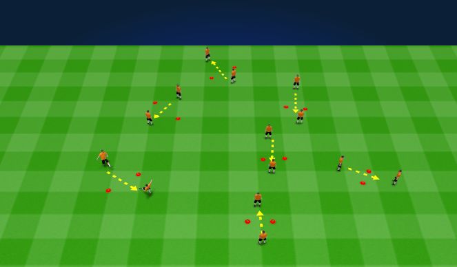 Football/Soccer: U8-U10 Passing (Technical: Passing & Receiving , Beginner)