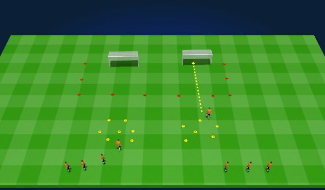 Football/Soccer: U8-U10 Shooting (Technical: Shooting, Beginner)