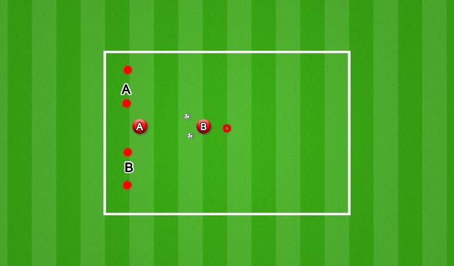 Football/Soccer: 1v1 emergency defending (Technical: Defensive skills, Moderate)